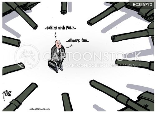 Army Invasion Cartoons and Comics - funny pictures from CartoonStock