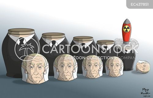 Russian N-arms Cartoons and Comics - funny pictures from CartoonStock