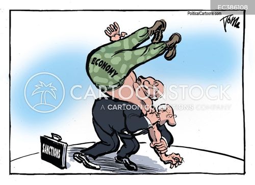 Sanctions Removal Cartoons and Comics - funny pictures from CartoonStock