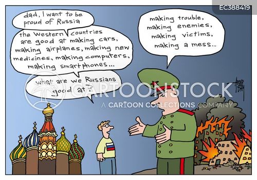 Russian Mess Cartoons and Comics - funny pictures from CartoonStock