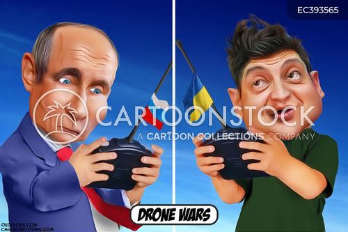 Warfare Technology Cartoons and Comics - funny pictures from CartoonStock