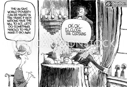 Poverty Cycle Cartoons and Comics - funny pictures from CartoonStock