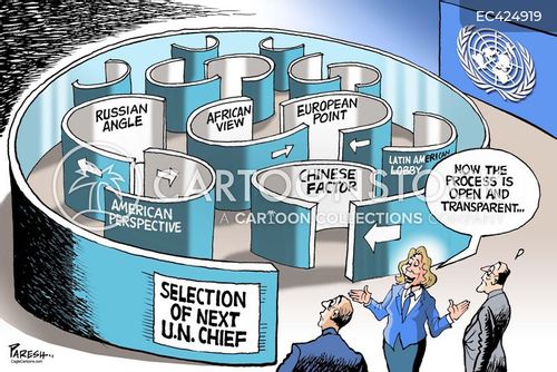 Un Nominee Cartoons and Comics - funny pictures from CartoonStock