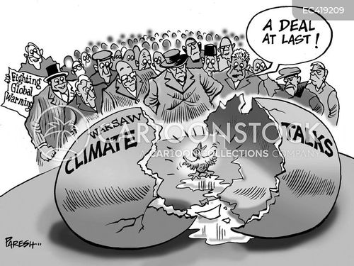 Un Climate Talks Cartoons and Comics - funny pictures from CartoonStock