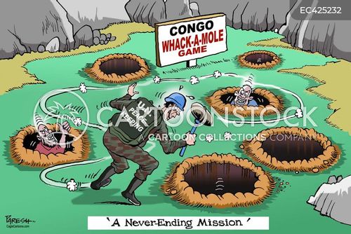 Never Ending War Cartoons and Comics - funny pictures from CartoonStock