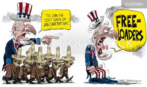 Undocumented Migrants Cartoons and Comics - funny pictures from ...