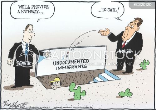 Immigrant Workforce Cartoons and Comics - funny pictures from CartoonStock