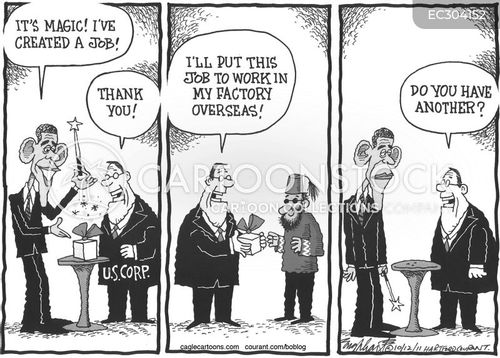 Job Outsourcing Cartoons and Comics - funny pictures from CartoonStock