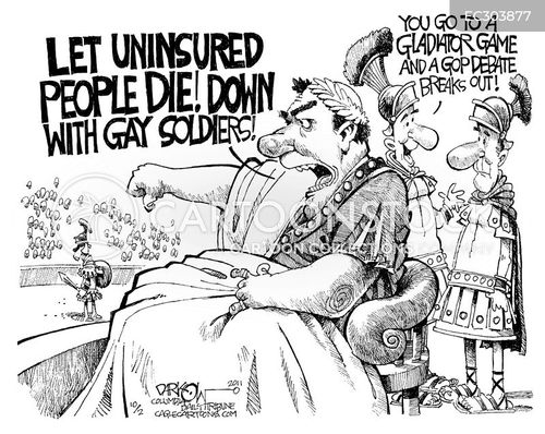 Gay Soldiers Cartoons and Comics - funny pictures from CartoonStock