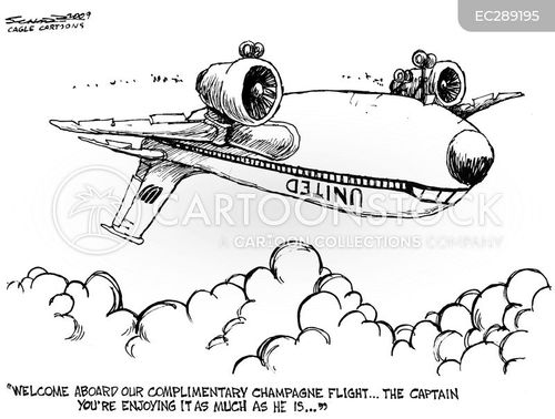 United Airlines Cartoons and Comics - funny pictures from CartoonStock