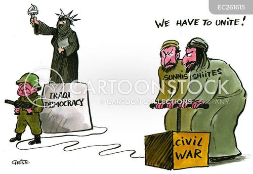 United Iraq Cartoons and Comics - funny pictures from CartoonStock