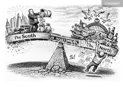 Regional Divide Cartoons and Comics - funny pictures from CartoonStock