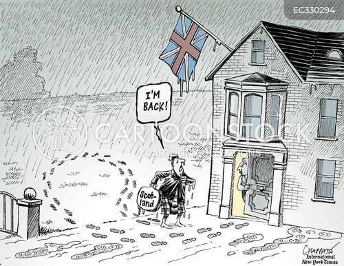 Scotland's Image Cartoons and Comics - funny pictures from CartoonStock