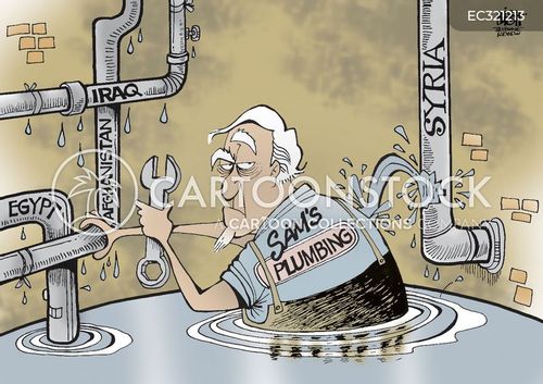 Lazy Plumber Cartoons and Comics - funny pictures from CartoonStock