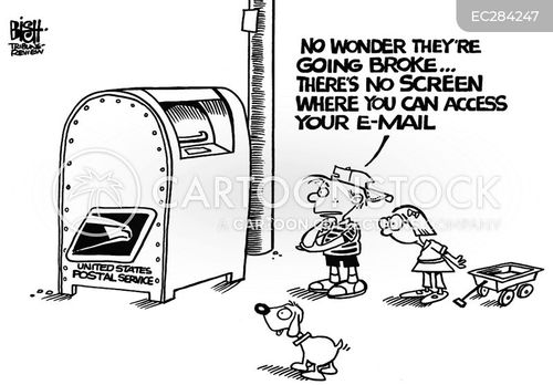 Postal Service Cartoons and Comics - funny pictures from CartoonStock