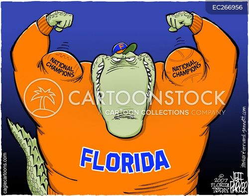 Florida Gators Cartoons and Comics - funny pictures from CartoonStock
