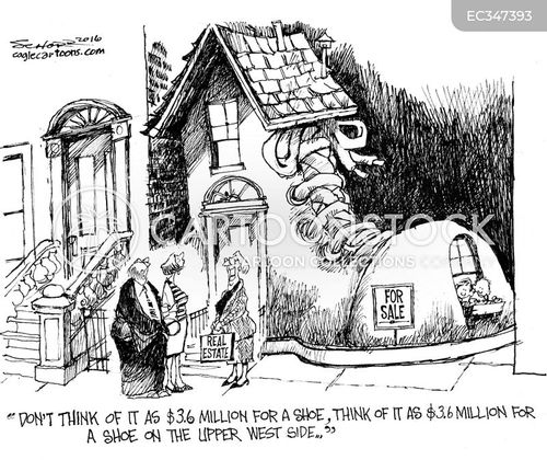 Real Estate Prices Cartoons and Comics - funny pictures from CartoonStock