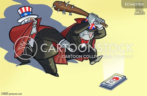 Huawei Network Cartoons and Comics - funny pictures from CartoonStock