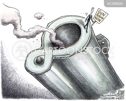 American Death Rate Cartoons and Comics - funny pictures from CartoonStock