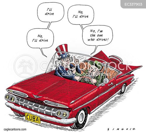 Carta Cuba Cartoons and Comics - funny pictures from CartoonStock