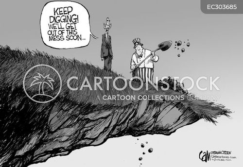 Digging Cartoons and Comics - funny pictures from CartoonStock