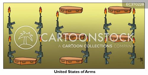 Armed Guns Cartoons and Comics - funny pictures from CartoonStock