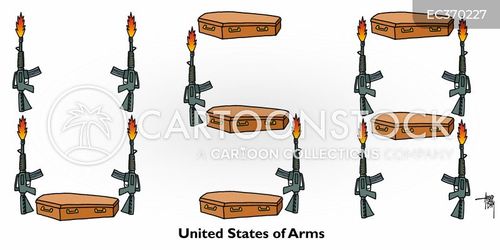 Gun Technology Cartoons and Comics - funny pictures from CartoonStock