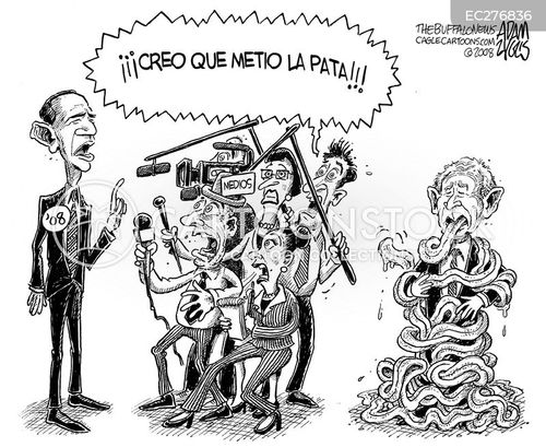 Mete La Pata Cartoons and Comics - funny pictures from CartoonStock