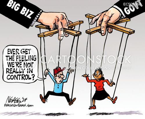 Business Control Cartoons and Comics - funny pictures from CartoonStock