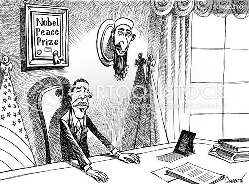 Peace Achievement Cartoons and Comics - funny pictures from CartoonStock