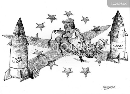 European Weapons Cartoons and Comics - funny pictures from CartoonStock