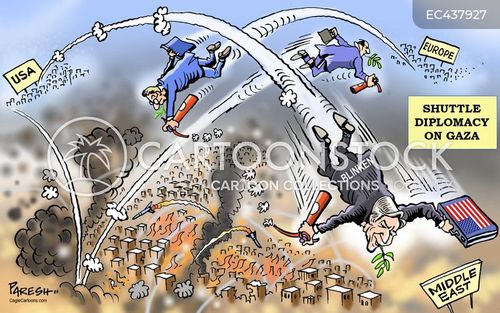 Gulf Diplomacy Cartoons and Comics - funny pictures from CartoonStock