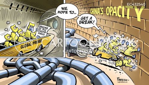 Wuhan Laboratory Cartoons and Comics - funny pictures from CartoonStock