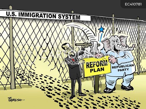 Immigration Reform Proposal Cartoons and Comics - funny pictures from ...