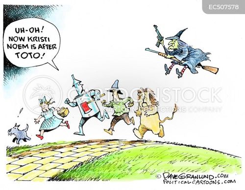 Kristi Noem Cartoons and Comics - funny pictures from CartoonStock