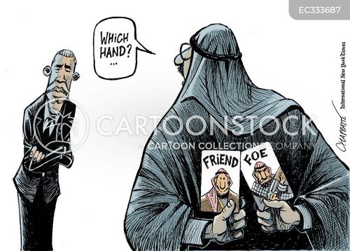 Saudi Target Cartoons and Comics - funny pictures from CartoonStock