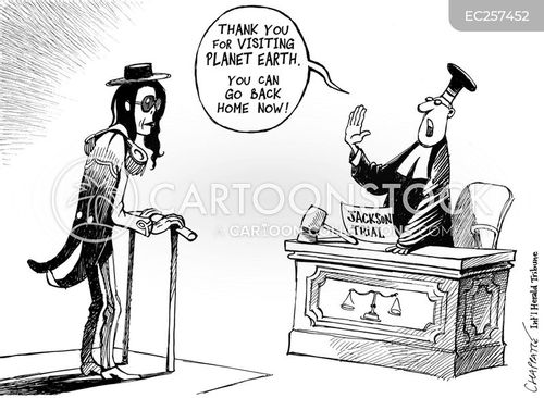 Jackson Trial Cartoons and Comics - funny pictures from CartoonStock