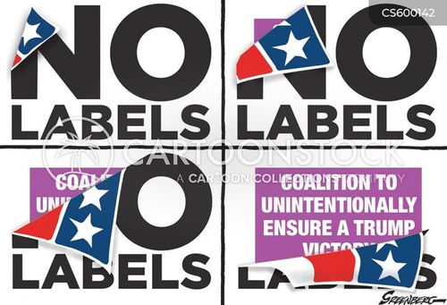 Political Labels Cartoons and Comics - funny pictures from CartoonStock