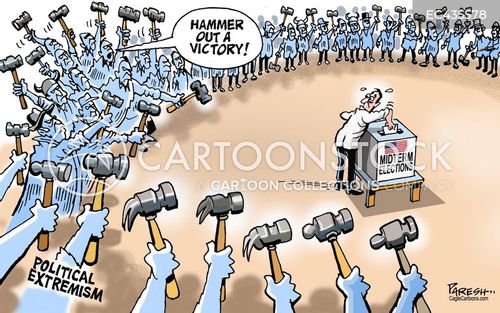 Political Extremism Online Cartoons and Comics - funny pictures from ...