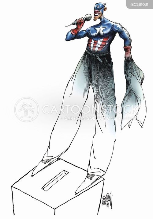 Election Rally Cartoons and Comics - funny pictures from CartoonStock
