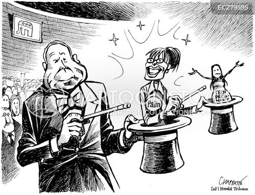 Presidential Magic Cartoons and Comics - funny pictures from CartoonStock