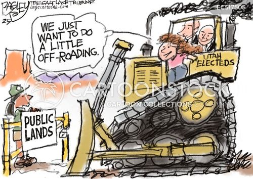 Public Land Abuse Cartoons and Comics - funny pictures from CartoonStock