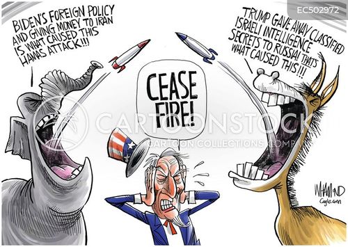 Secret Attack Cartoons and Comics - funny pictures from CartoonStock