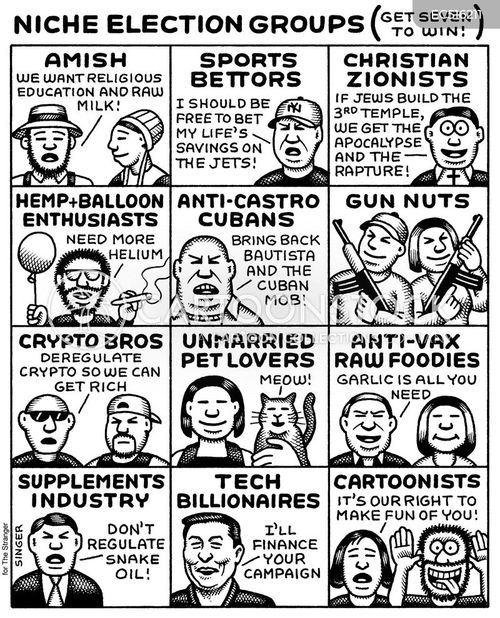 Interest Groups Cartoons and Comics - funny pictures from CartoonStock