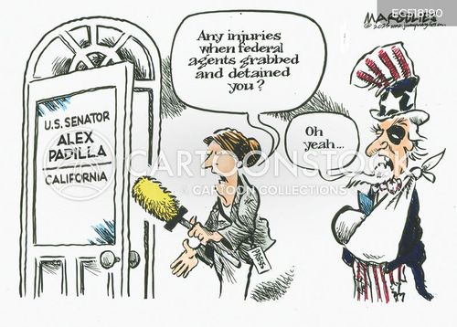 Deportation Law Cartoons and Comics - funny pictures from CartoonStock