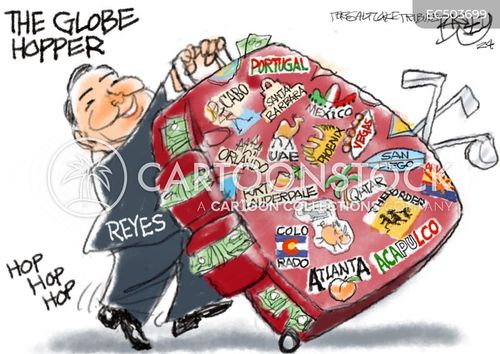 Misuse Of Funds Cartoons and Comics - funny pictures from CartoonStock
