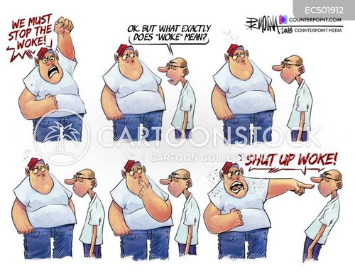 Woke Terminology Cartoons and Comics - funny pictures from CartoonStock