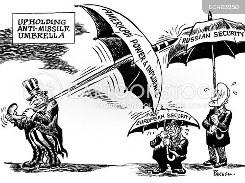 Missile Defense Plan Cartoons and Comics - funny pictures from CartoonStock