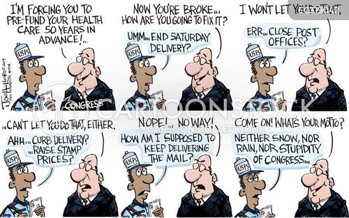 Lost Mail Cartoons and Comics - funny pictures from CartoonStock