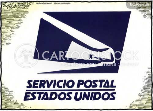 Servicio Postal Cartoons and Comics - funny pictures from CartoonStock